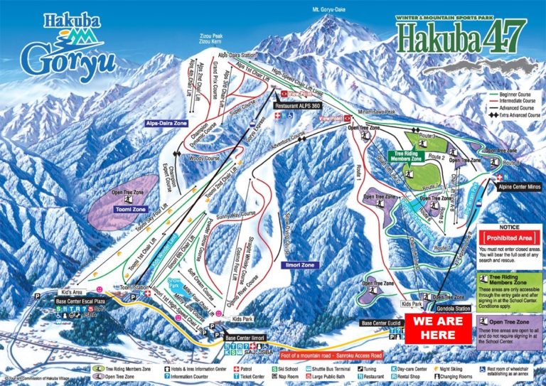 Hakuba Ski School offers ski lessons and snowboard lessons